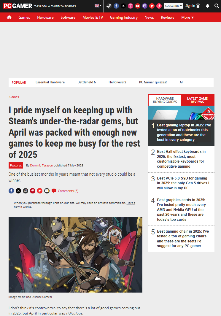 PC GAMER | Minuit Douze